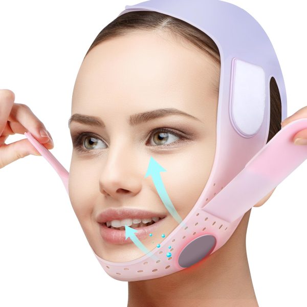 Reusable V Line Face Strap, Soft Silicone Chin Strap for Women ...