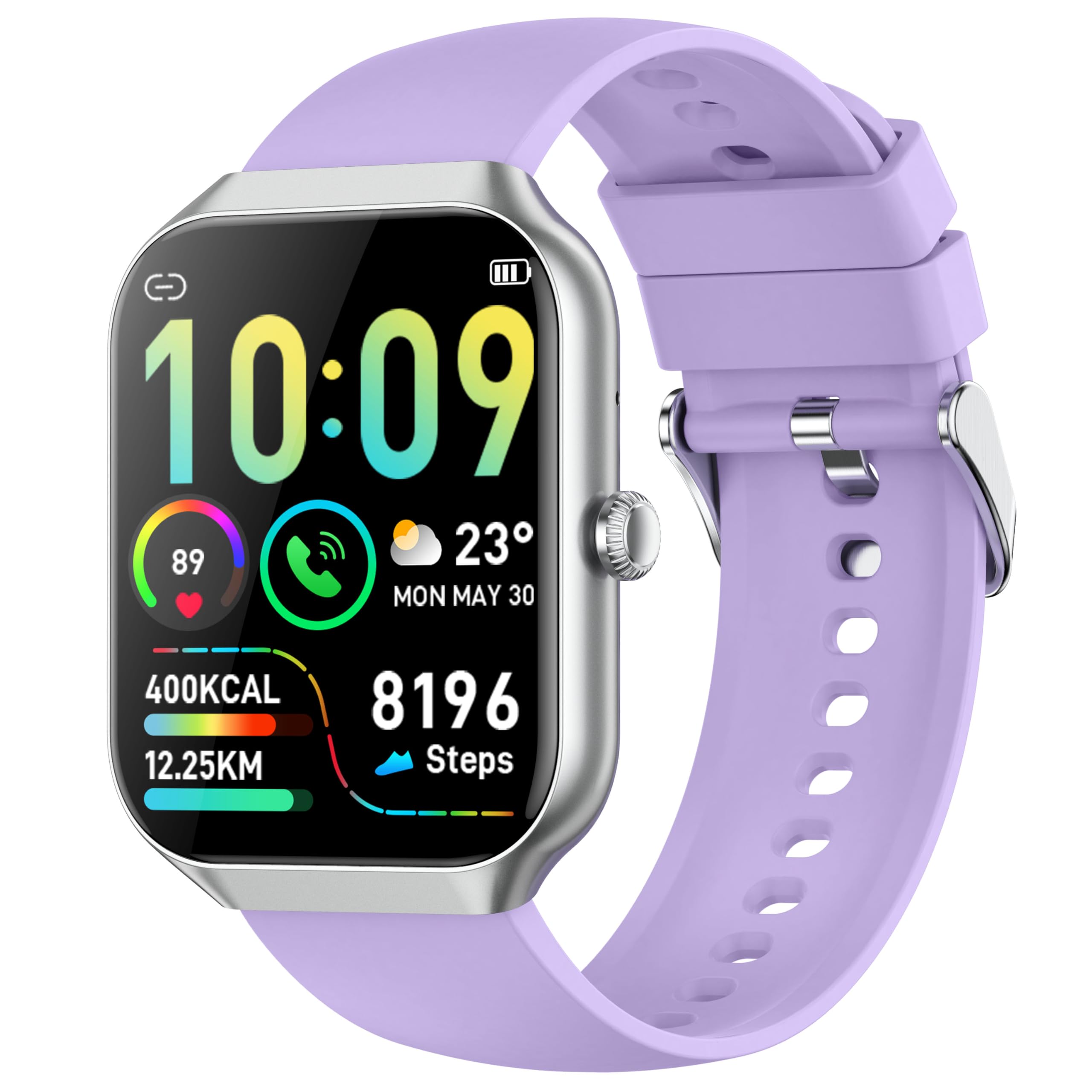 Togala Montre intelligente pour homme/femme, 1,8", Alexa intégrée, avec ...