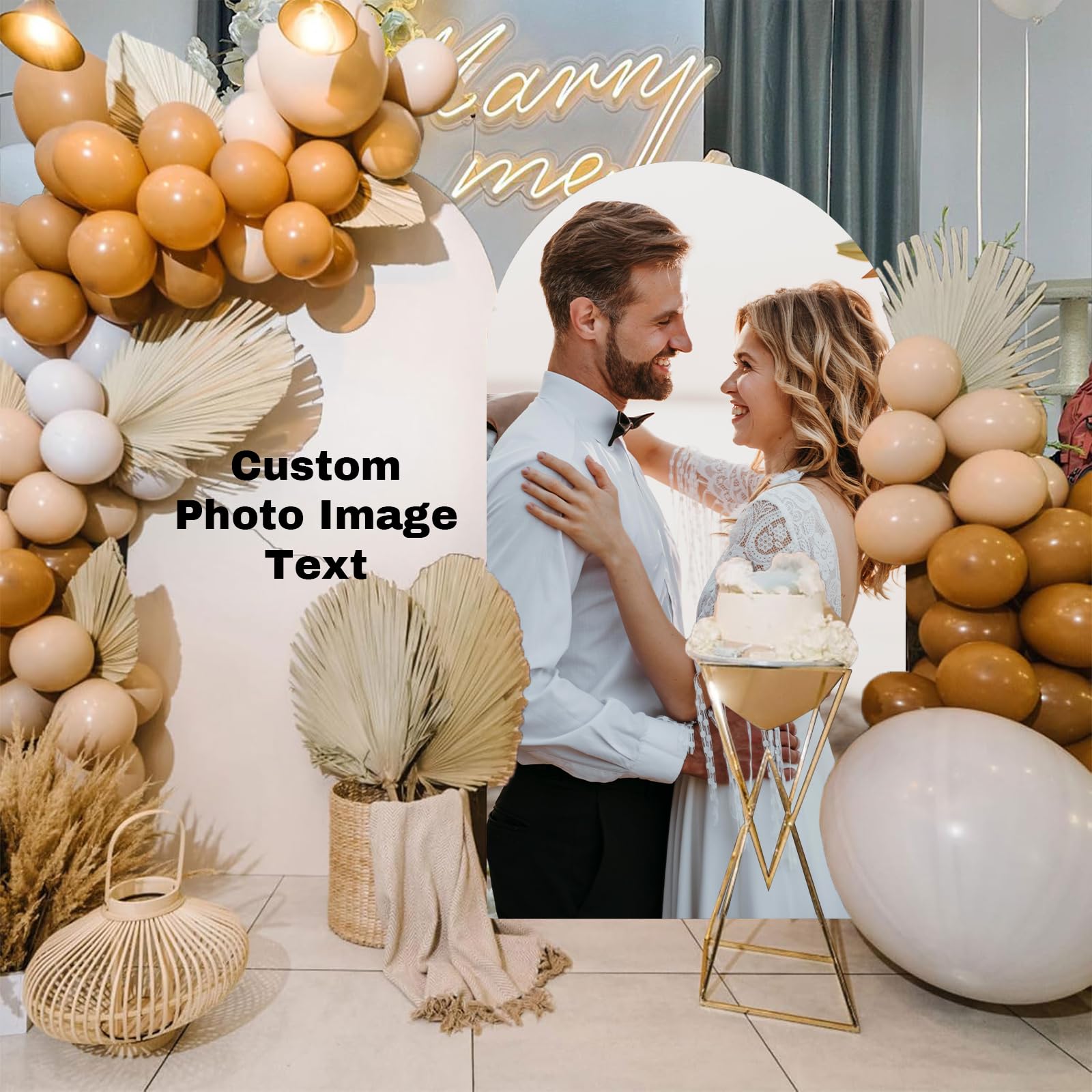 Custom Backdrop Personalized Print Arch Covers Customized Arch Backdrop ...