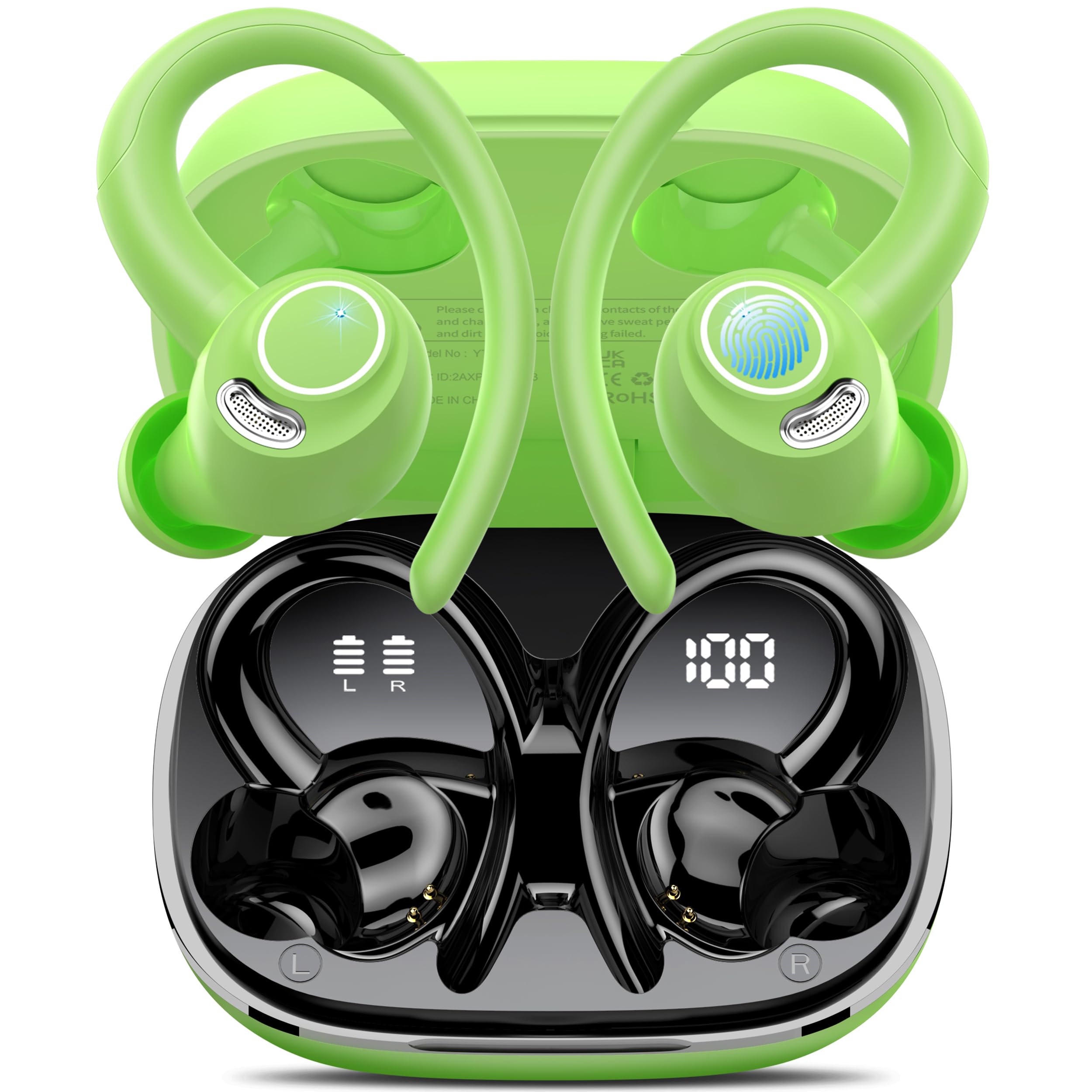 Wireless Earbuds Bluetooth 5.3 Headphones Sport, 2024 Wireless ...