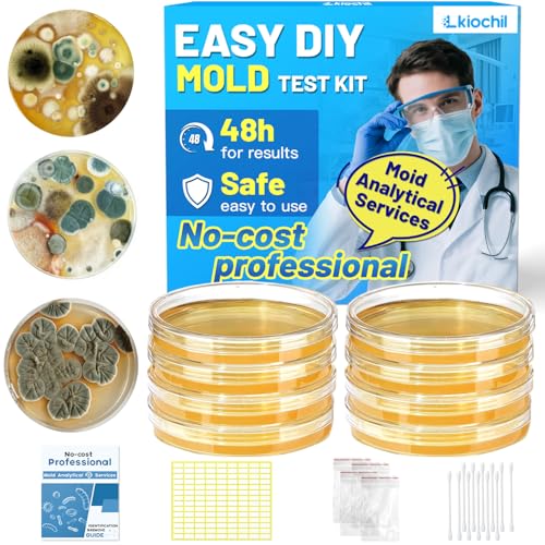 Mold Test Kit for Home - 8 Simple Detection Tests for Surface Mold ...
